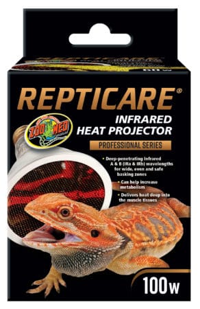 ZOOMED DEEP HEAT PROJECTOR 100 WATTS – REPTILE TRADE