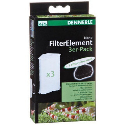 DENNERLE FILTER ELEMENTS ( 3 PACK) – REPTILE TRADE